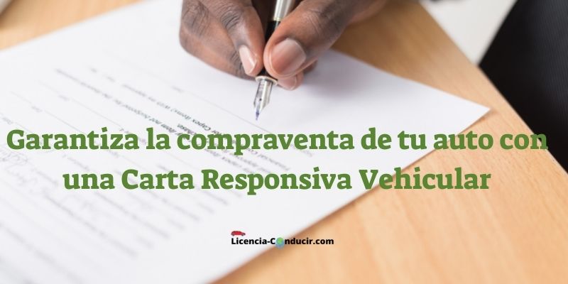 Carta Responsiva Auto ️【2025 】⚡ Descargar, Imprimir, Qué ES
