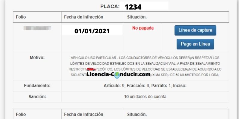 Infracciones del DF ️® Multas CDMX【2025】Consulta Ya